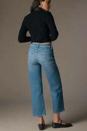 Rag & Bone Miramar Fleece High-rise Jogger Jeans - Medium Denim