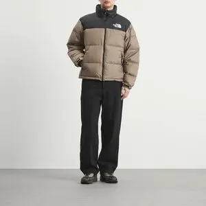 The North Face 1996 Retro Nuptse Jacket - Mocha Brown/tnf Black