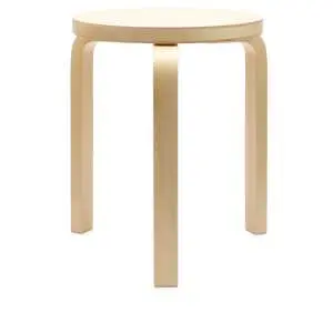 ARTEK X Marimekko Stool 60 Lokki - Solid Birch