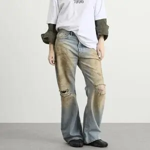 Acne Studios Distressed Baggy Jeans