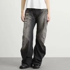 Acne Studios Trafalgar Twisted Baggy Jeans