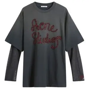Acne Studios Edra Double Tinsel T-shirt