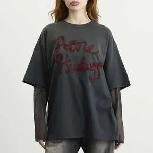 Acne Studios Edra Double Tinsel T-shirt