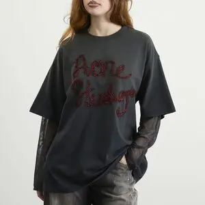 Acne Studios Edra Double Tinsel T-shirt