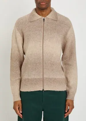 LES DEUX Gannon Melange Knit Cardigan