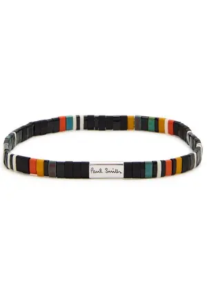 Paul Smith Flat Beaded Bracelet - Multicoloured