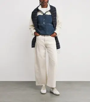 Rag & Bone Miramar Fleece Shacket - Blue