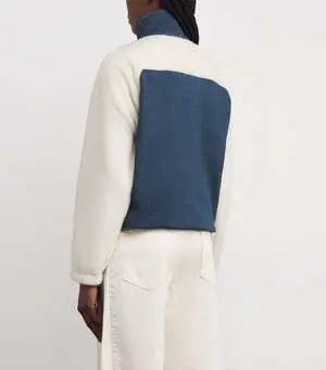 Rag & Bone Miramar Fleece Shacket - Blue