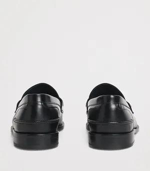Brioni Leather Penny Loafers