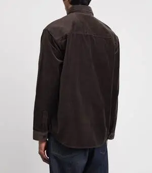 Nn07 Cotton Relaxed Casper Overshirt - Brown