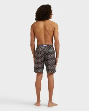 Vilebrequin Long Stretch Swim Shorts - Blue