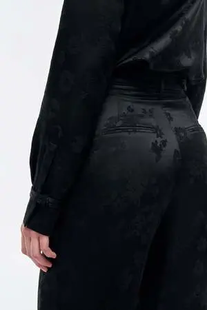 Gabriela Hearst Norman Wide-leg Embroidered Silk Pant