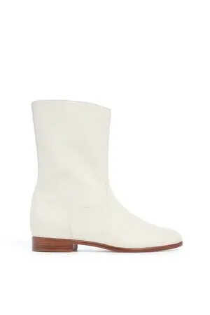 Women's White Croc Boots