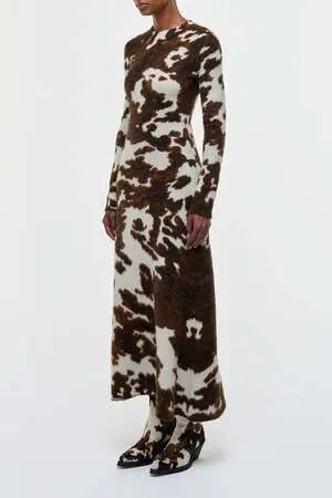 Gabriela Hearst Atticus Cashmere Knit Maxi Dress