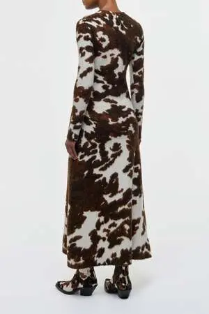 Gabriela Hearst Atticus Cashmere Knit Maxi Dress