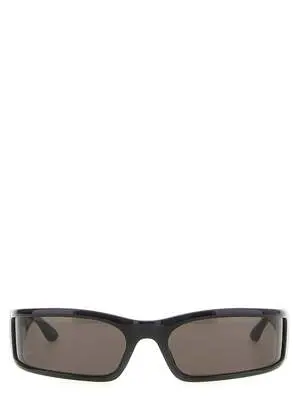 Balenciaga Sunset Rectangle Sunglasses - Black