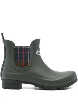 Barbour Tartan Checked Boots