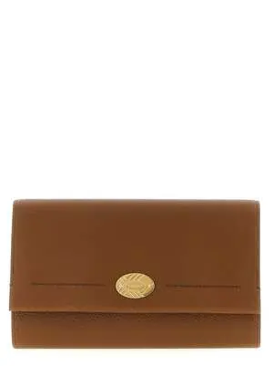 Burberry Cotswolds' Wallet On Chain - Beige