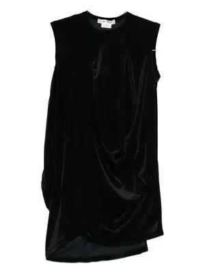 Comme Des Garçons Sleeveless Draped Top