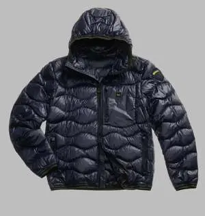 BLAUER. Wave Quilted Down Jacket