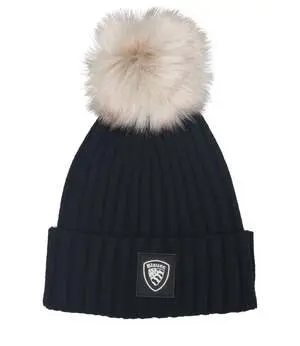 BLAUER. Wool-blend Hat - Black