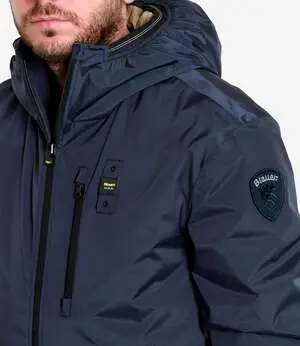 BLAUER. Technical Fabric Waterproof Jacket
