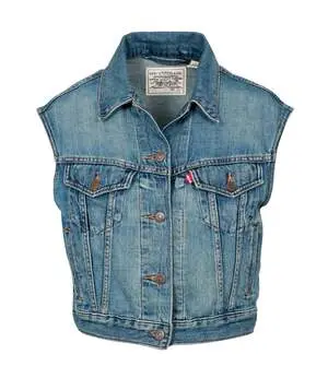 LEVI'S Sleeveless Denim Top