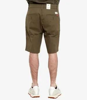 LEVI'S Cotton Shorts - Verde Oliva