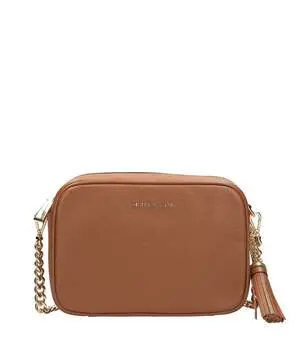 Michael Kors Leather Bag With Metal Details