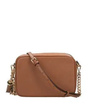 Michael Kors Leather Bag With Metal Details
