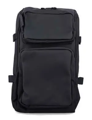 Rains Trail Cargo Backpack - Black