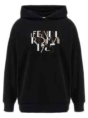 Fendi Embroidered Sweatshirts Hoodies For Women