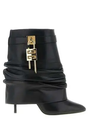Givenchy Shark Lock Stiletto Ankle Boots