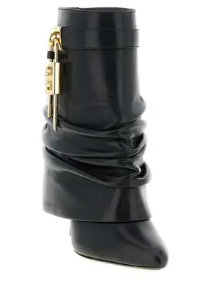 Givenchy Shark Lock Stiletto Ankle Boots