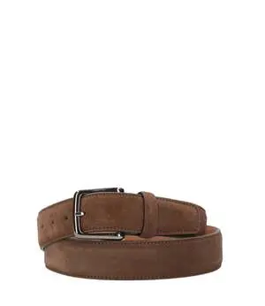 TOD'S Suede Belt - Sigaro