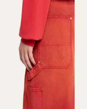 WILLY CHAVARRIA Canvas Workwear Toluca Pants