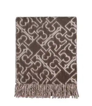 Tory Burch Scarfs - Marrone+avorio