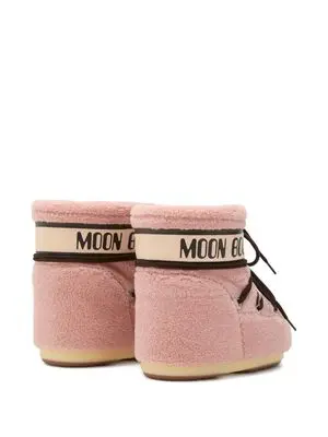 Moon Boot Fleece Lace-up Boots