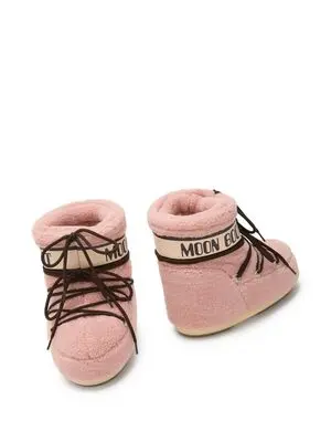 Moon Boot Fleece Lace-up Boots