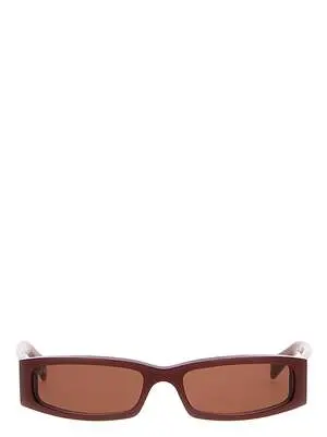 Gucci Rectangular Sunglasses - Bordeaux