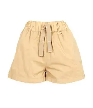 SEMICOUTURE Cotton Gabardine Shorts