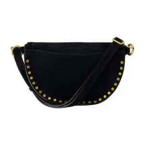 Isabel Marant Skano Crossbody Leather Bag - Black
