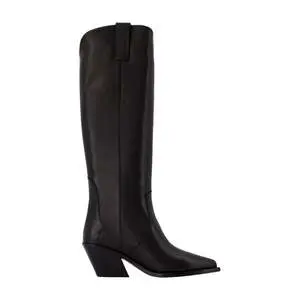 ANINE BING Tall Tania Leather Boots