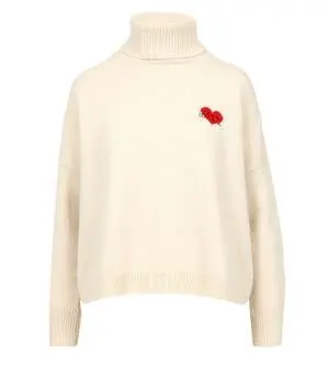 Giada Benincasa Jacquard Heart Motif Sweater