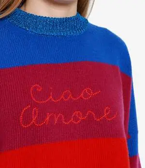 Giada Benincasa Merino Wool And Cashmere Sweater - Blue