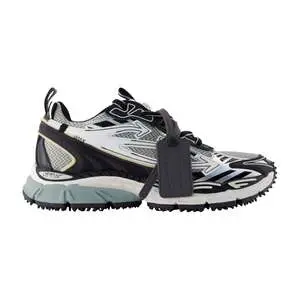 Off-White Leather Sneakers - Grey