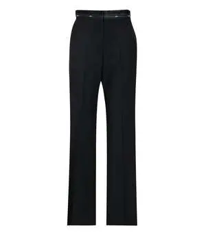 Msgm Straight Hem Bottoms For Women