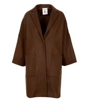 SEMICOUTURE Double Wool Cloth Coat