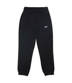 Off White Off-white Logo Tapered Leg Sweatpants