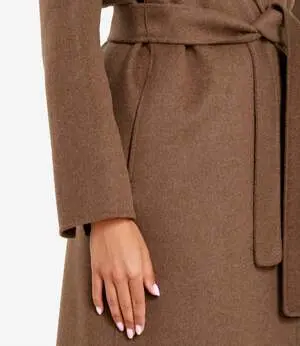 Max Mara Pure Wool Double Drap Coat